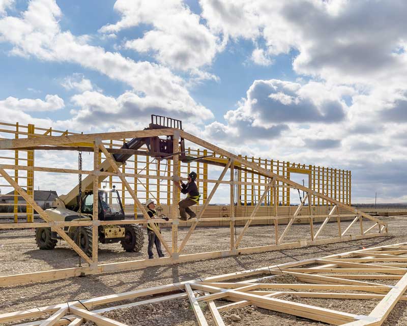 Structural Truss Systems Ltd. | Trusses in Fort Macleod, Alberta, Canada, Roof Trusses, Trusses ...