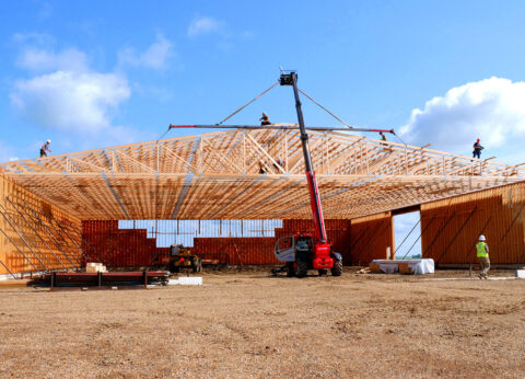 Best Practices for Installing Large Trusses - Structural Truss